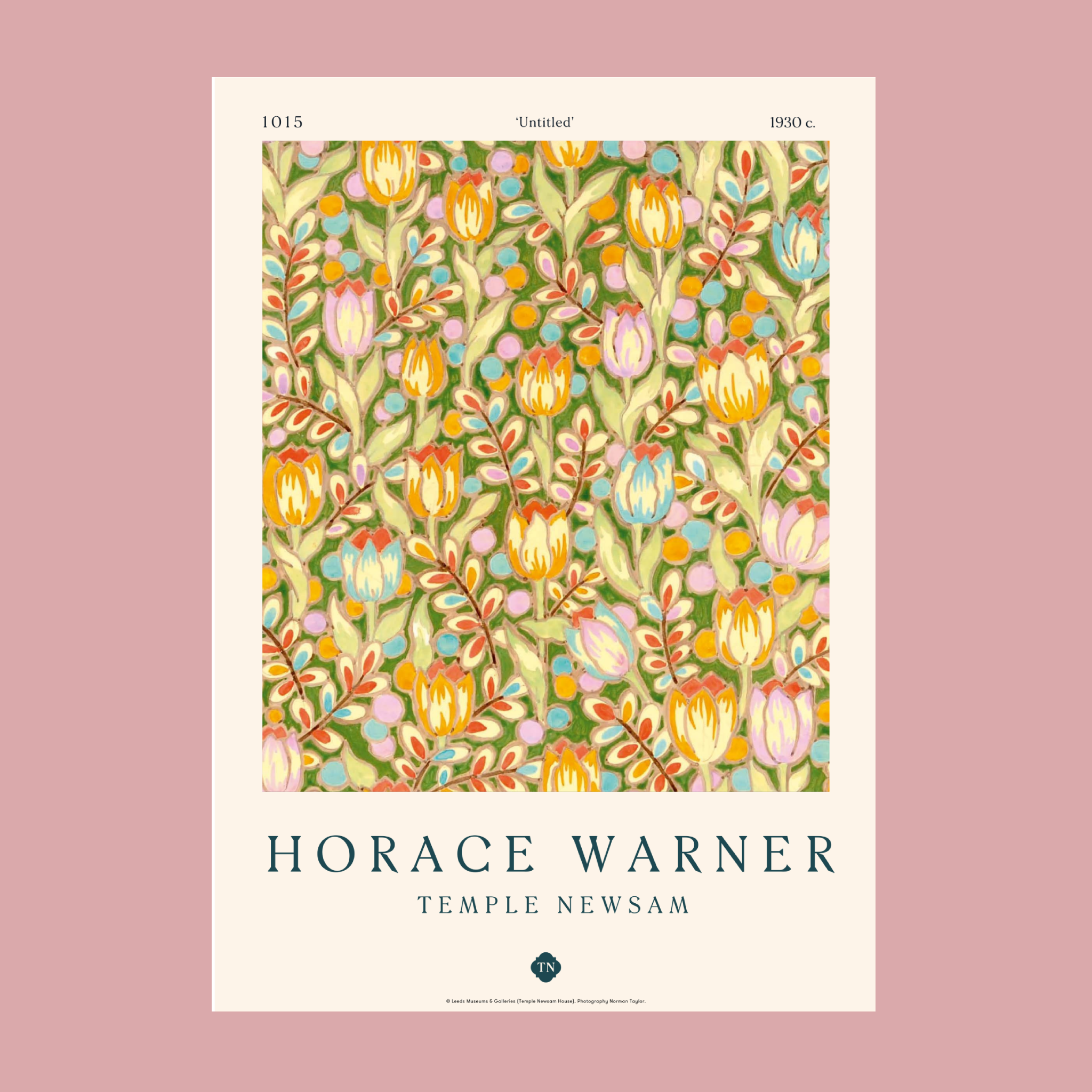 Wallpaper by Horace Warner A3 Print – Leeds Museums and Galleries Shop